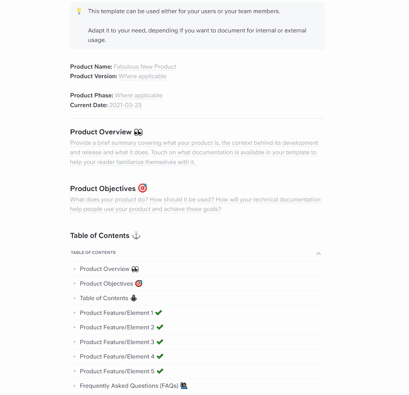 How to Create a Product Documentation Structure that Works!