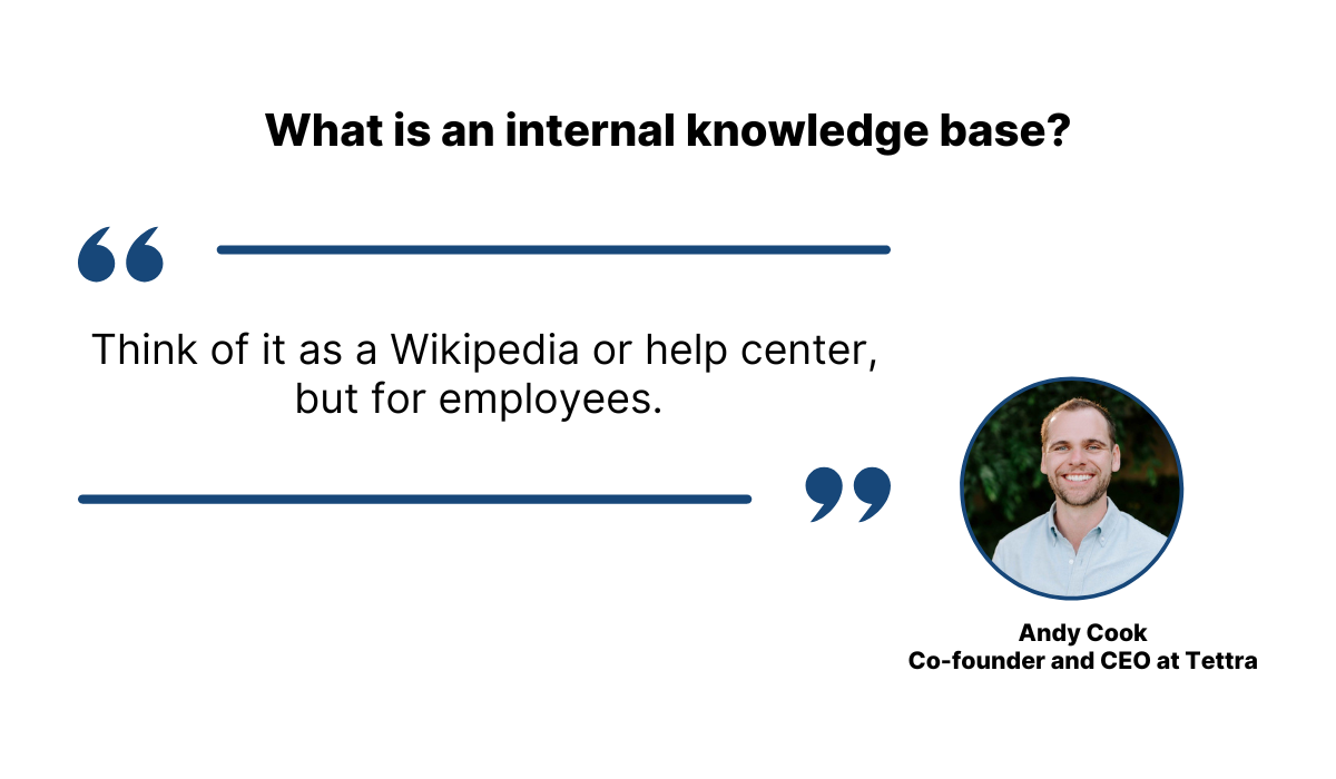 Internal Knowledge Base vs. External Knowledge Base