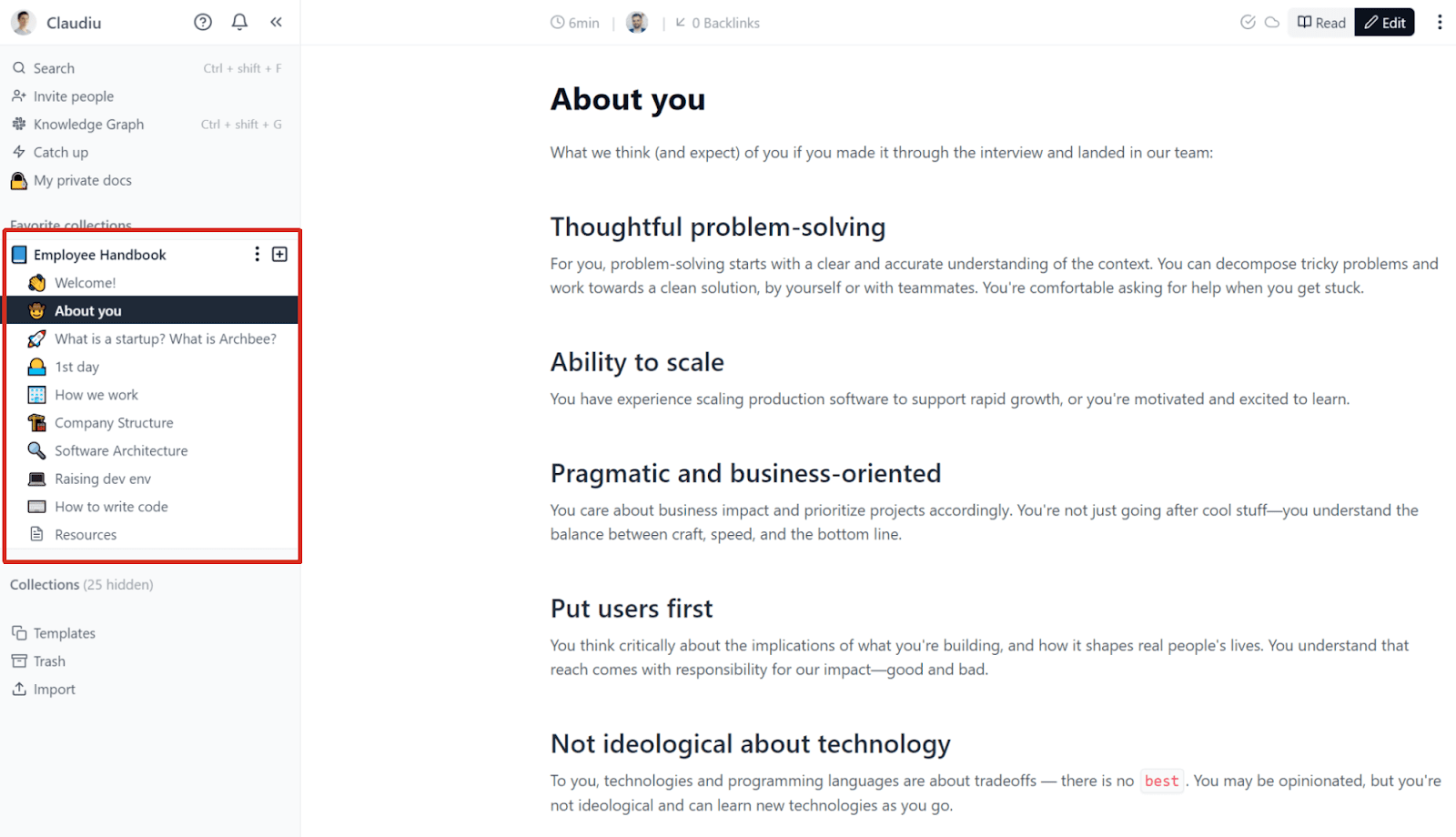 Internal Knowledge Base vs. External Knowledge Base