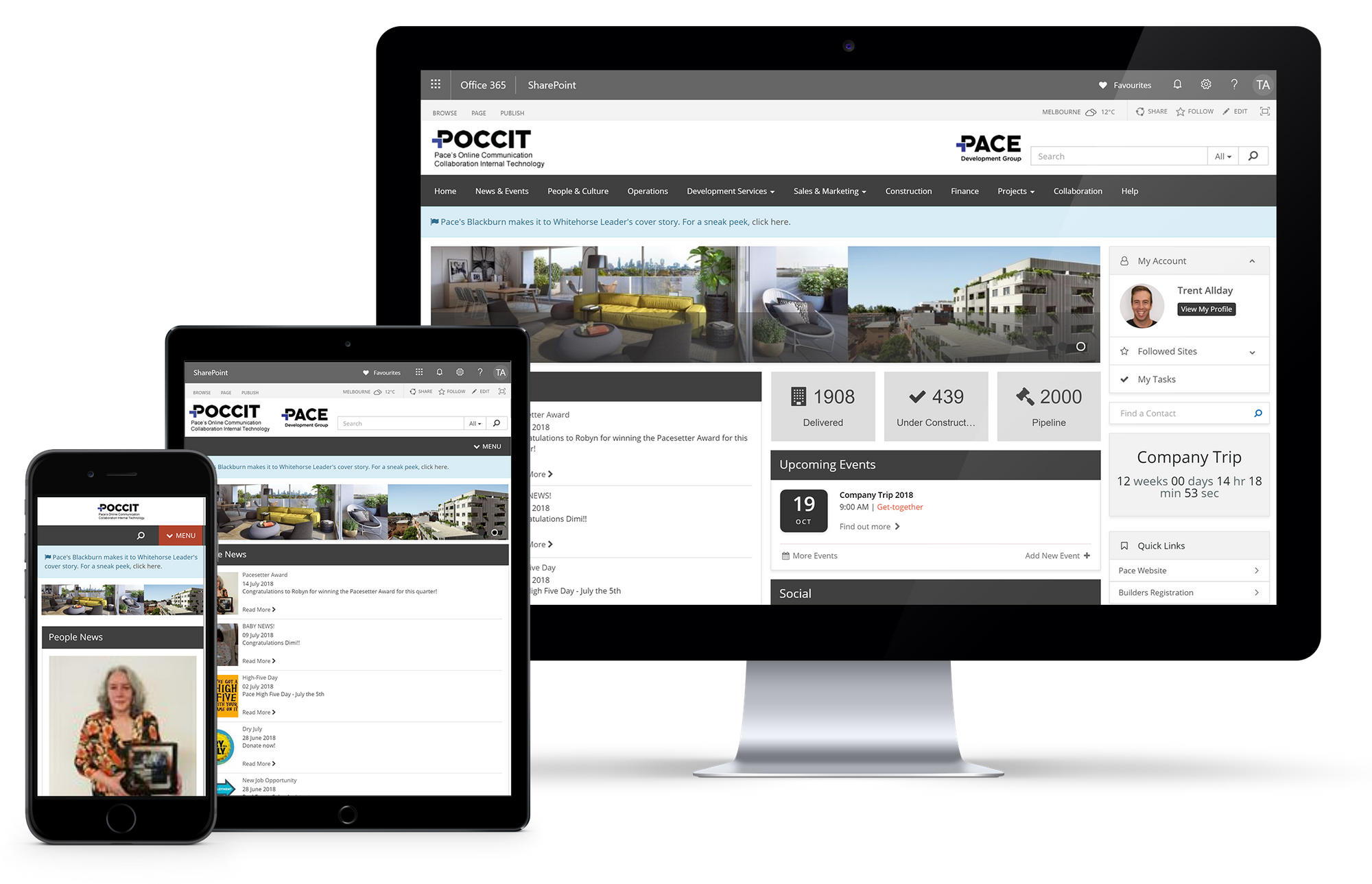 Pace Development Group - An accelerated Intranet - Case Study - Sope