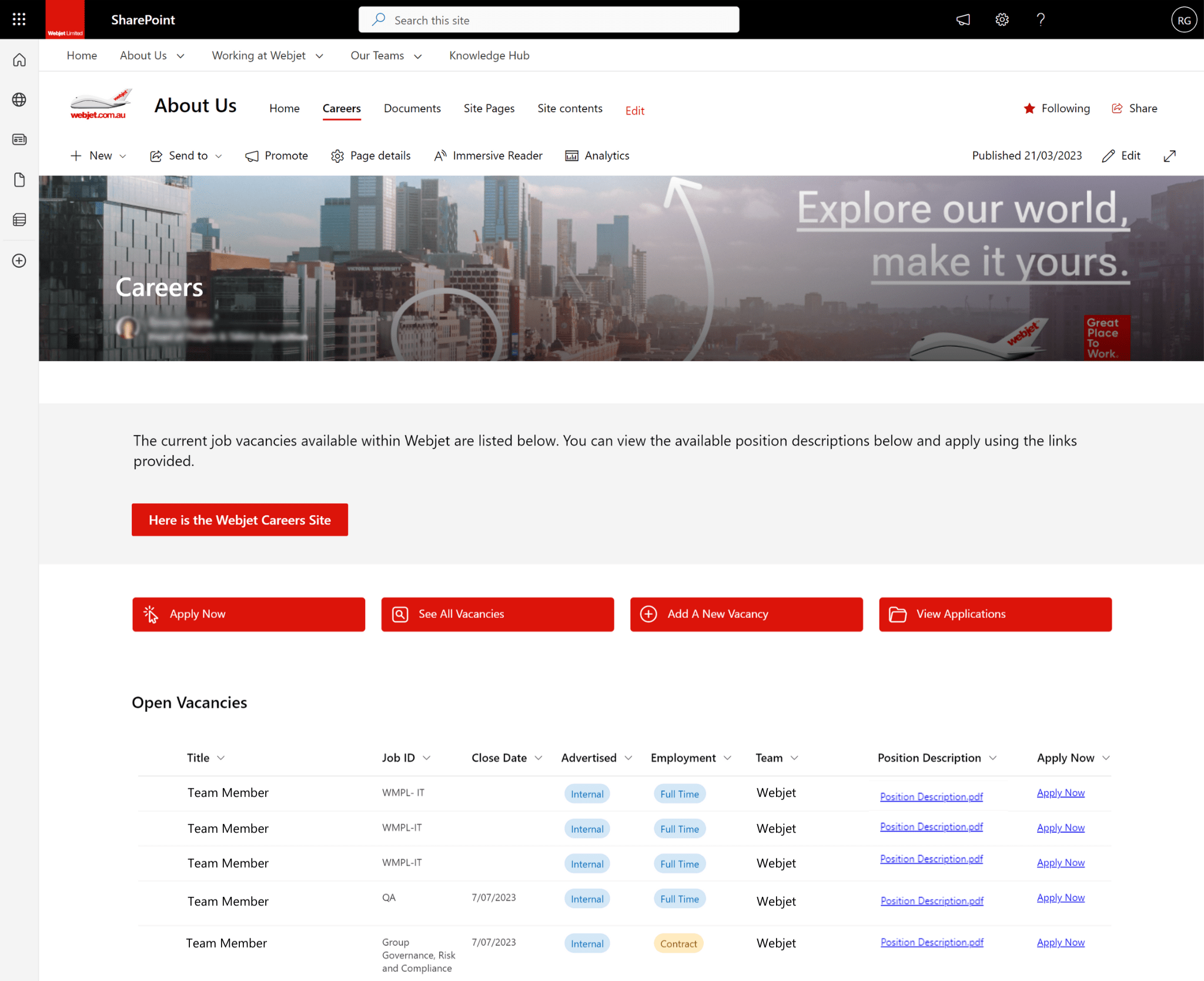 Webjet.com.au - A savvy SharePoint intranet solution that has seen ...