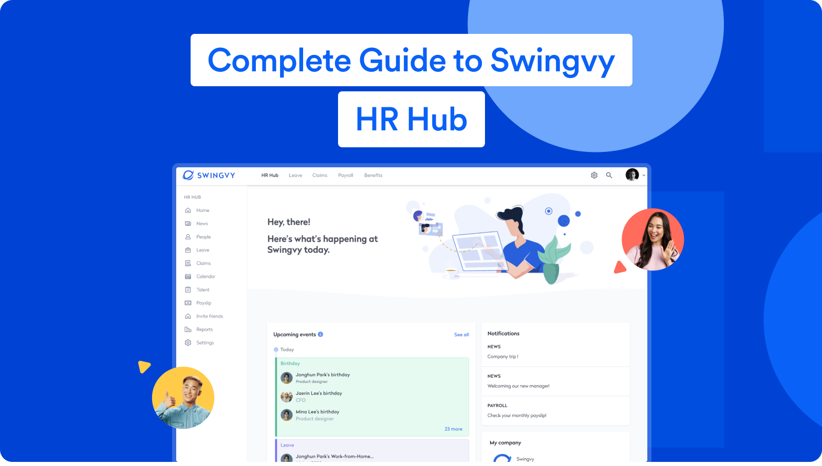 Cloud-based HR Software | Swingvy HR Hub