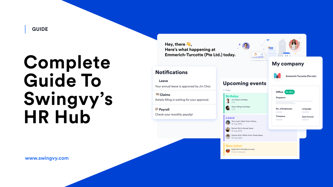 Cloud-based HR Software | Swingvy HR Hub