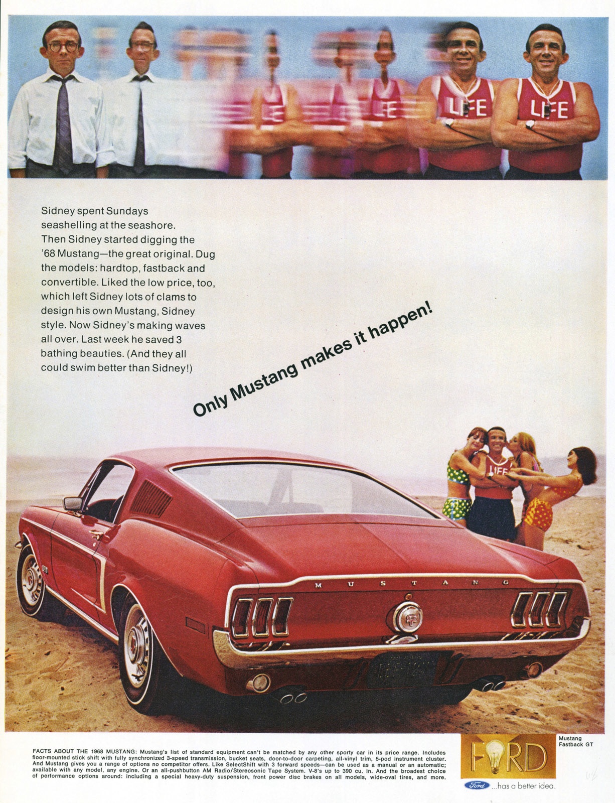 Ford Mustang Advertising - 1964 to 2015
