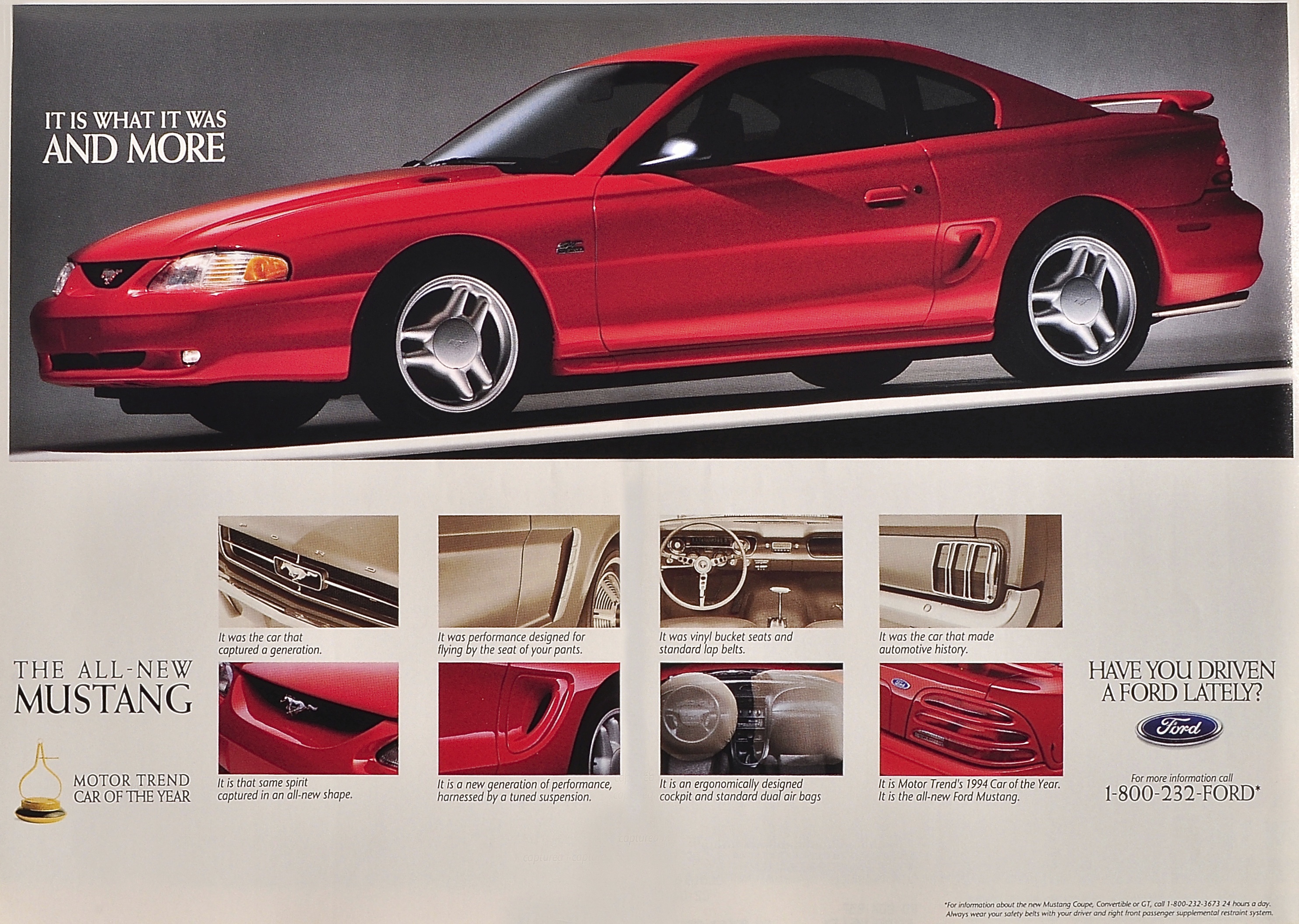Ford Mustang Advertising - 1964 to 2015