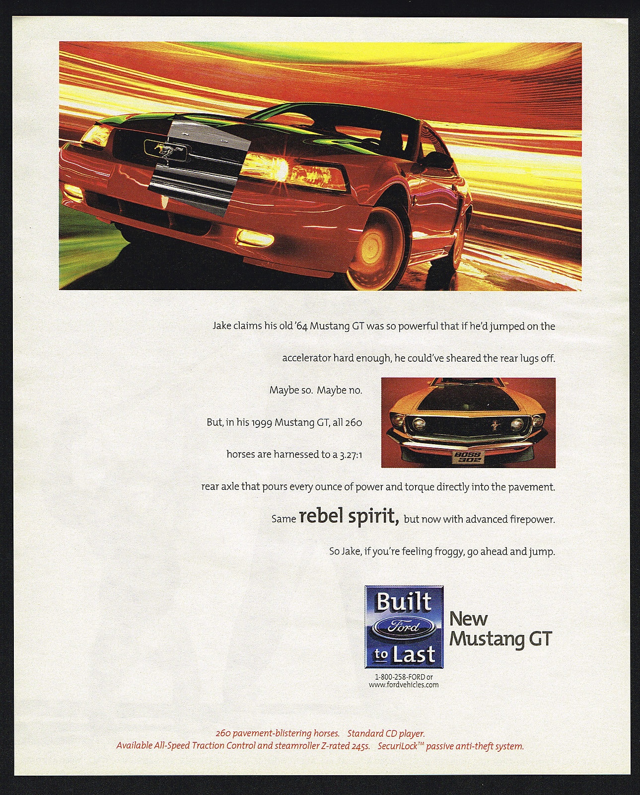 Ford Mustang Advertising - 1964 to 2015