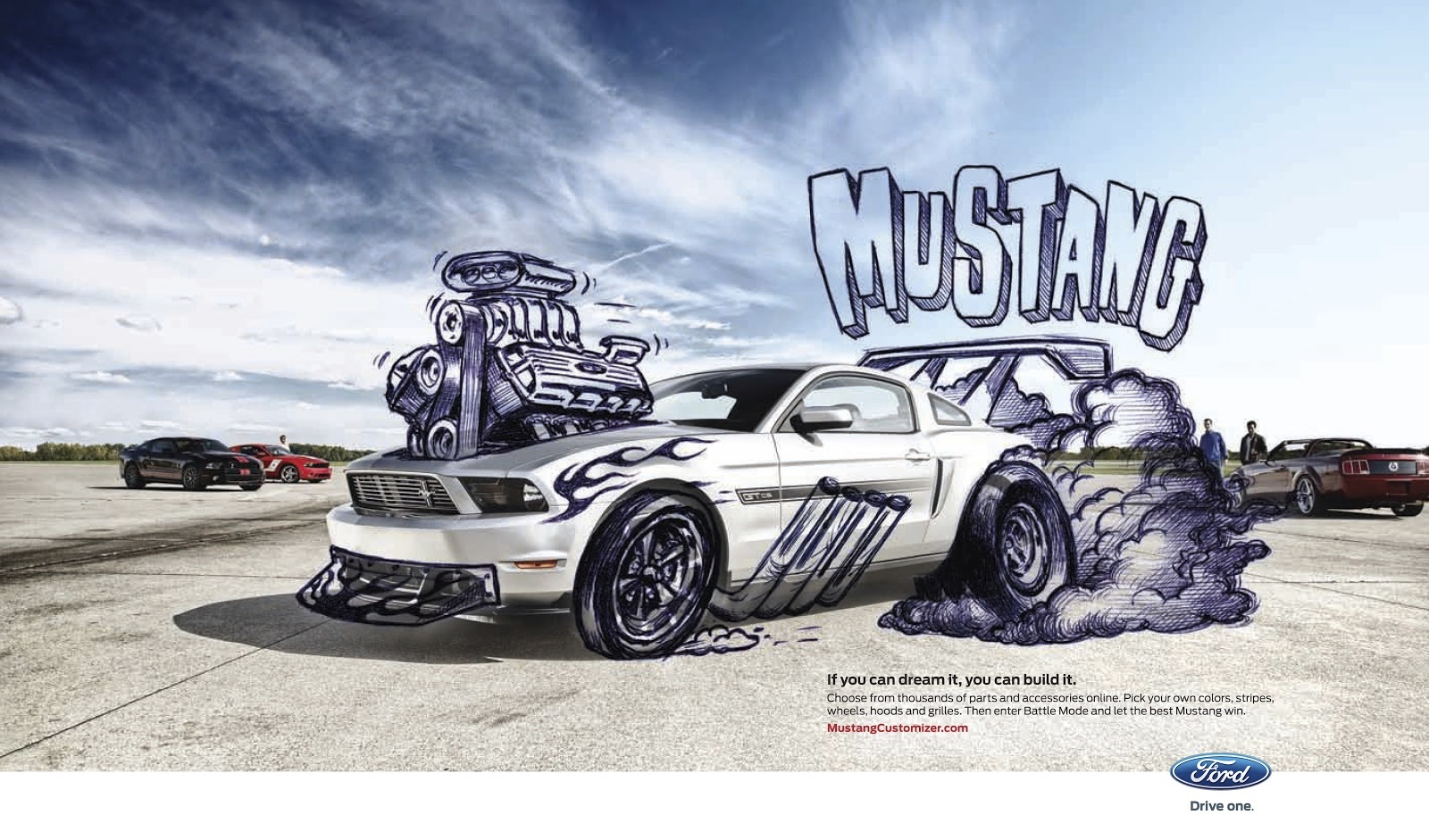 Ford Mustang Advertising - 1964 to 2015