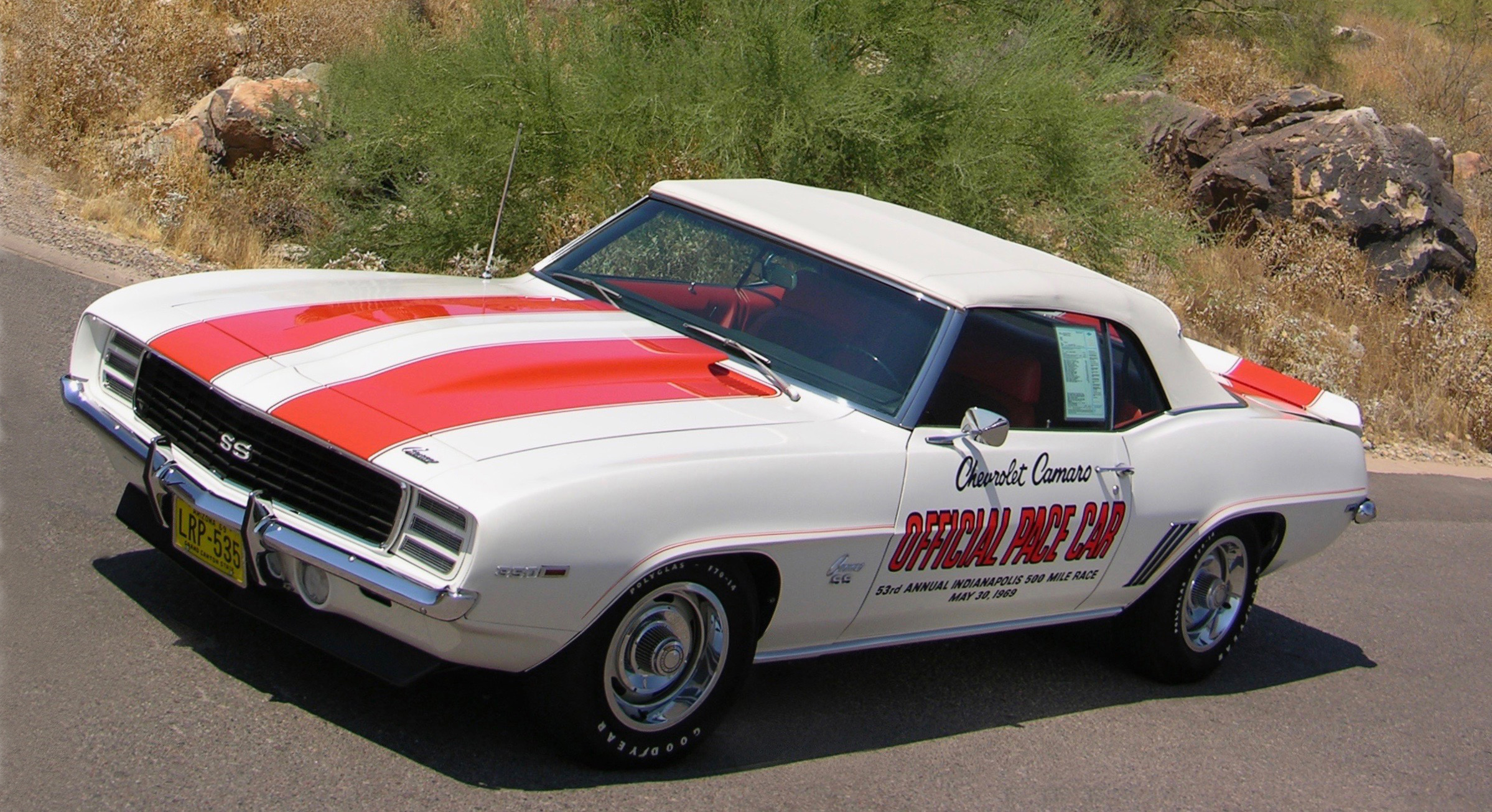 1969 Camaro Z11 Indy Pace Car