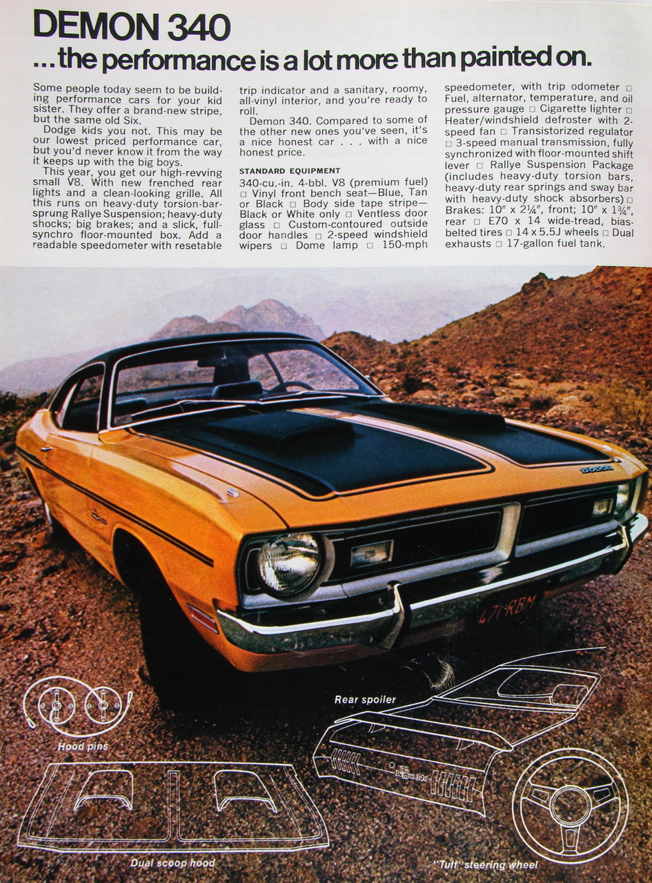 ‘71 Dodge Demon 340