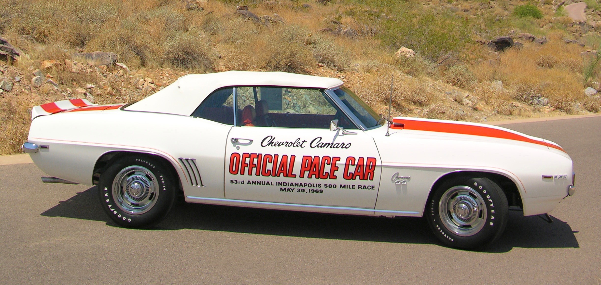 1969 Camaro Z11 Indy Pace Car