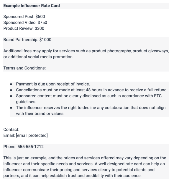 Exploring Rate Cards: Types, Uses, and How to Create Your Own