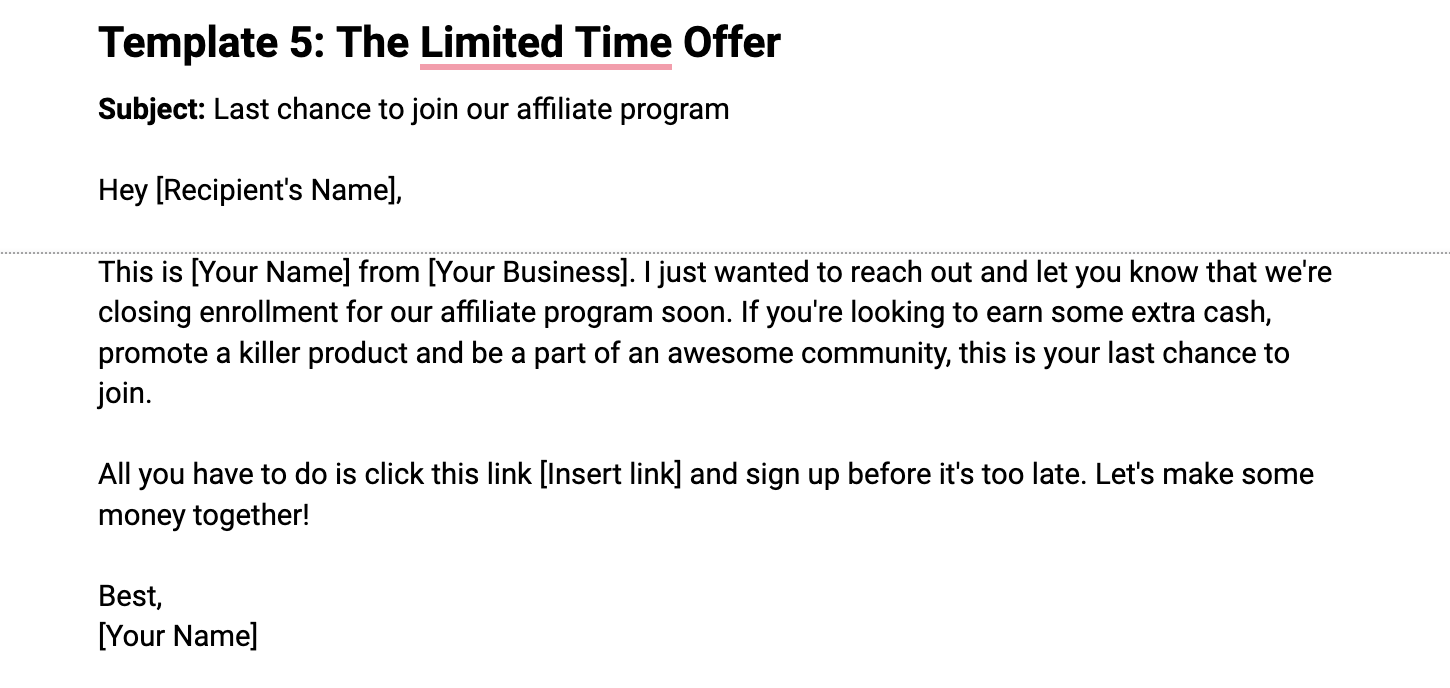 10+ Affiliate Recruitment Email Templates & Examples to Steal