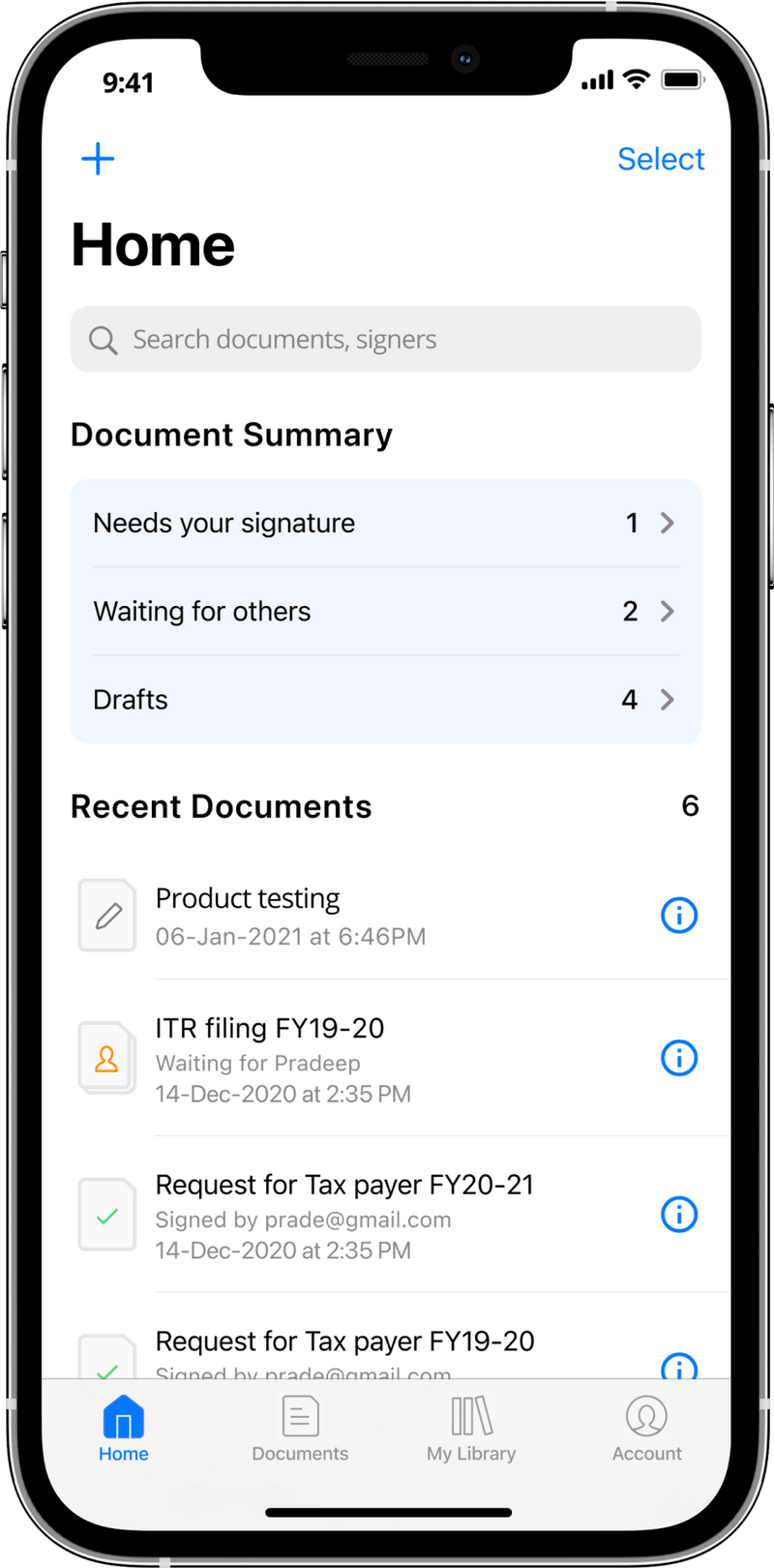 Signeasy | The easiest eSignature solution for businesses