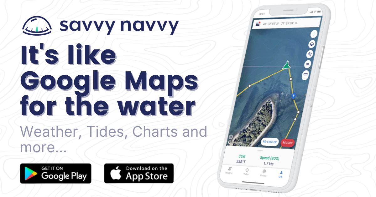 Kayak Navigation App from savvy navvy