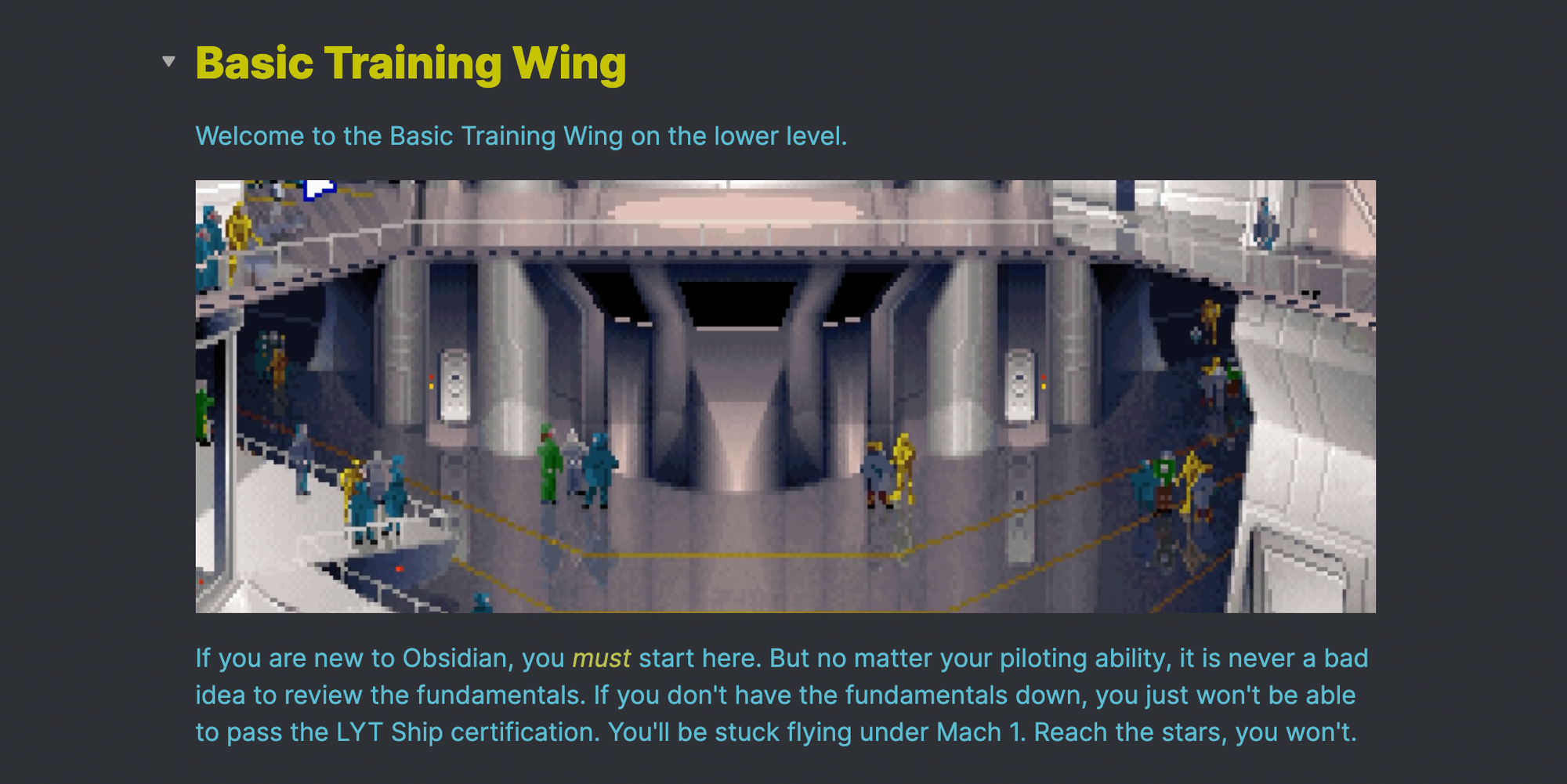 Obsidian Flight School