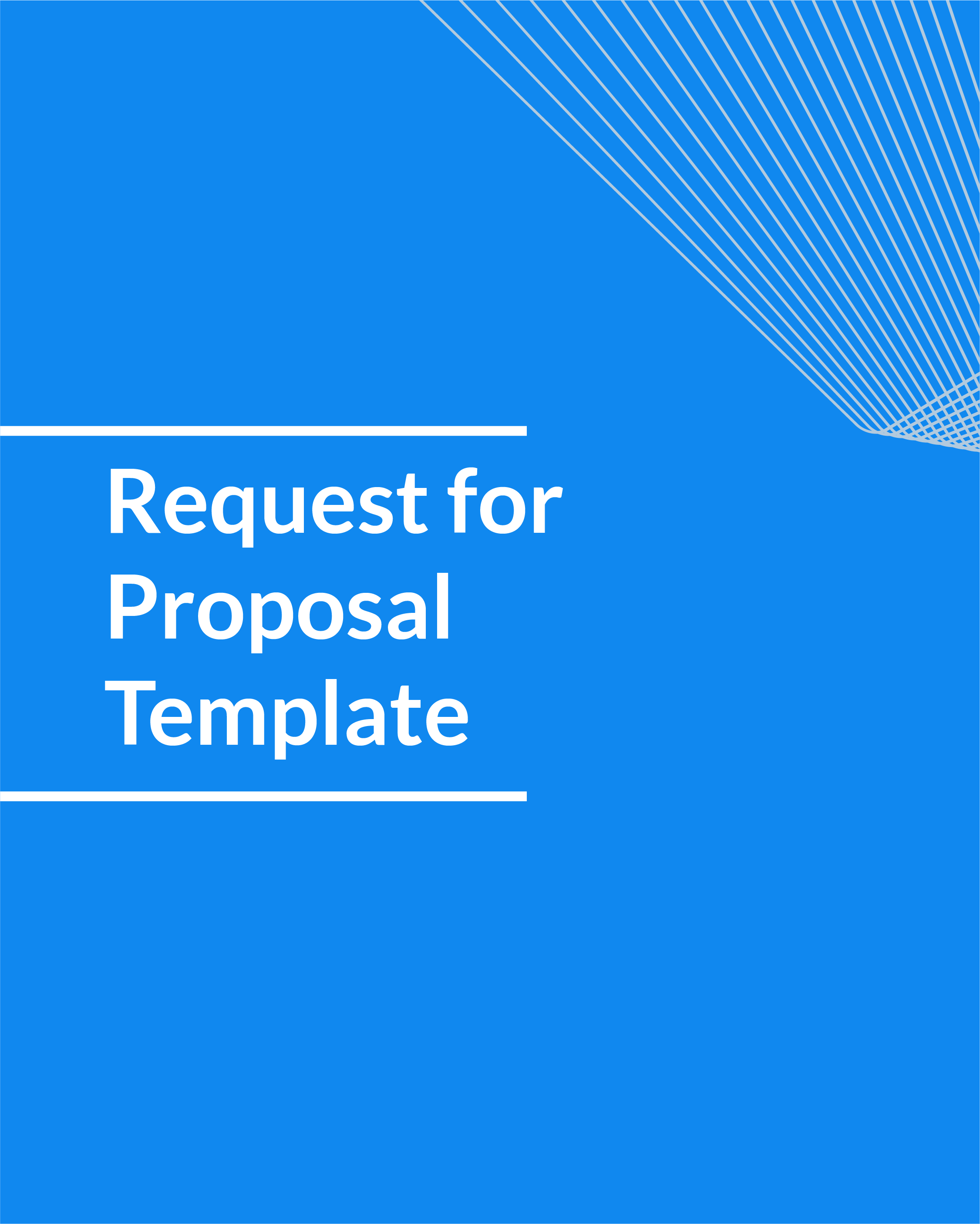 Free Request for Proposal Template PDF for download | Signeasy
