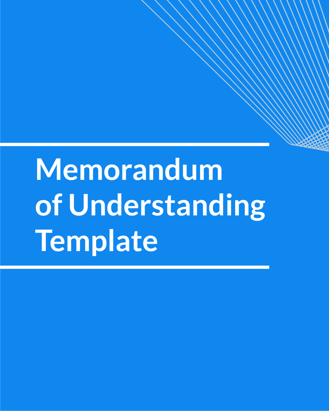 Free Memorandum of Understanding Template | Signeasy