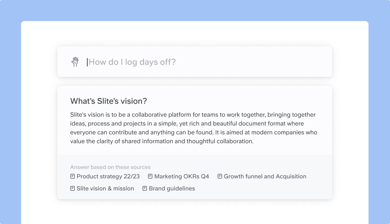 Slite - How it works