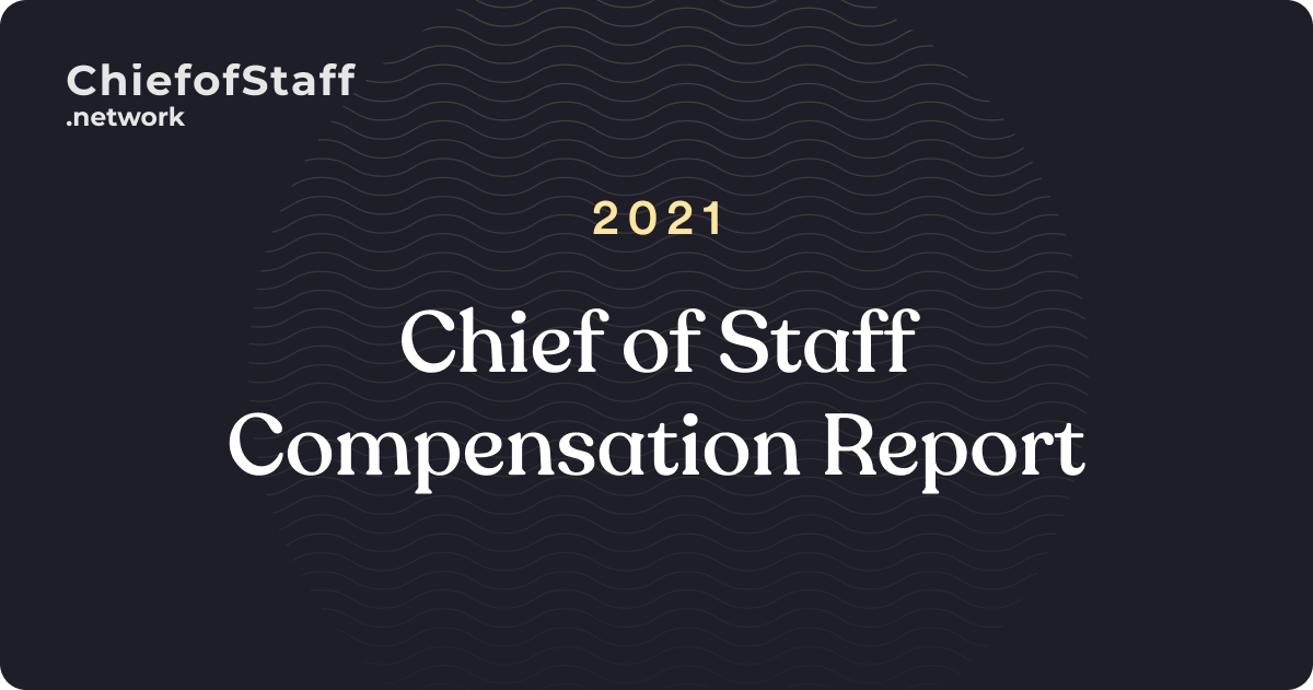 Chief of Staff Leveling Framework - by Chief of Staff Network| Chief of ...