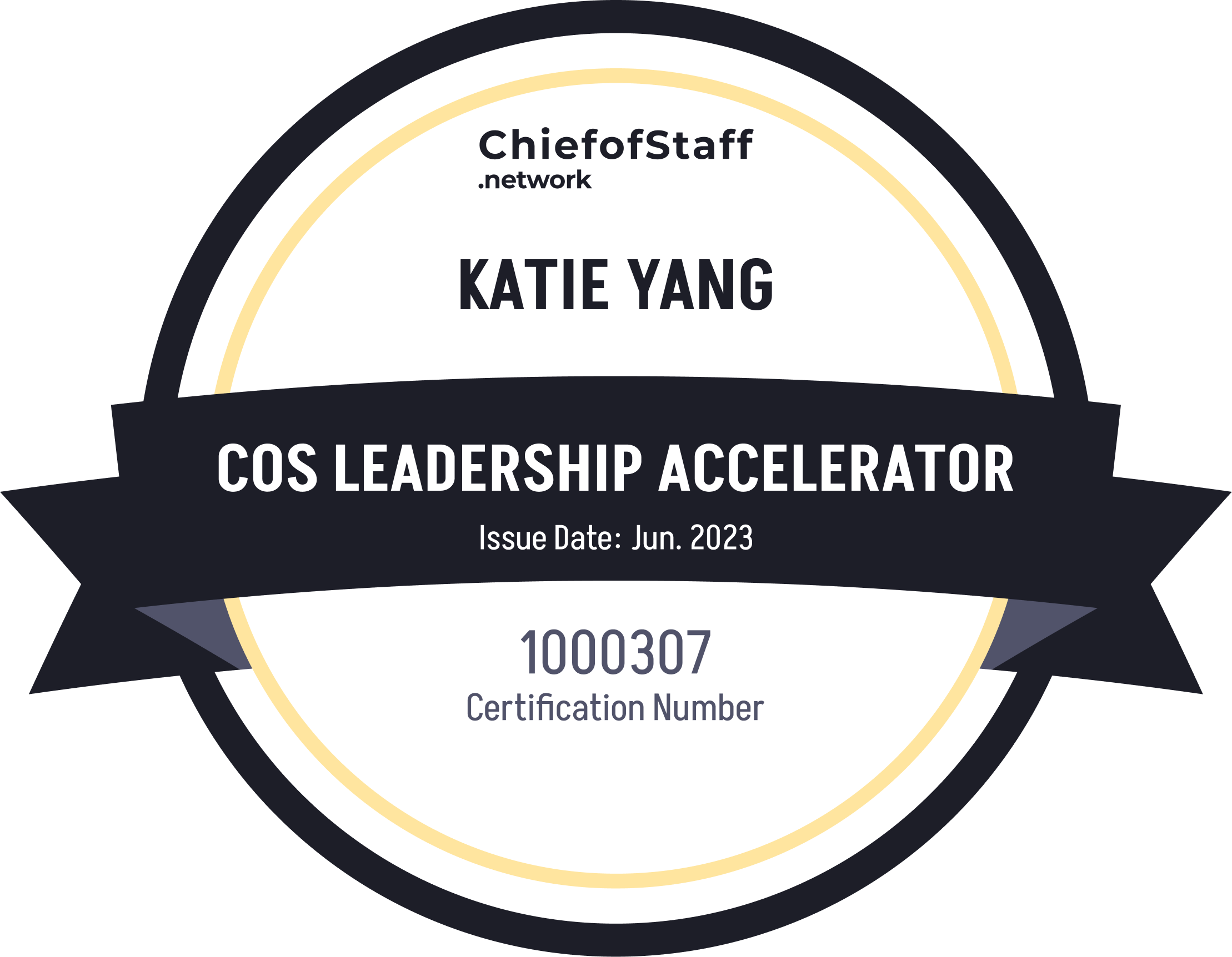 Katie Yang | Chief of Staff Network Alumni