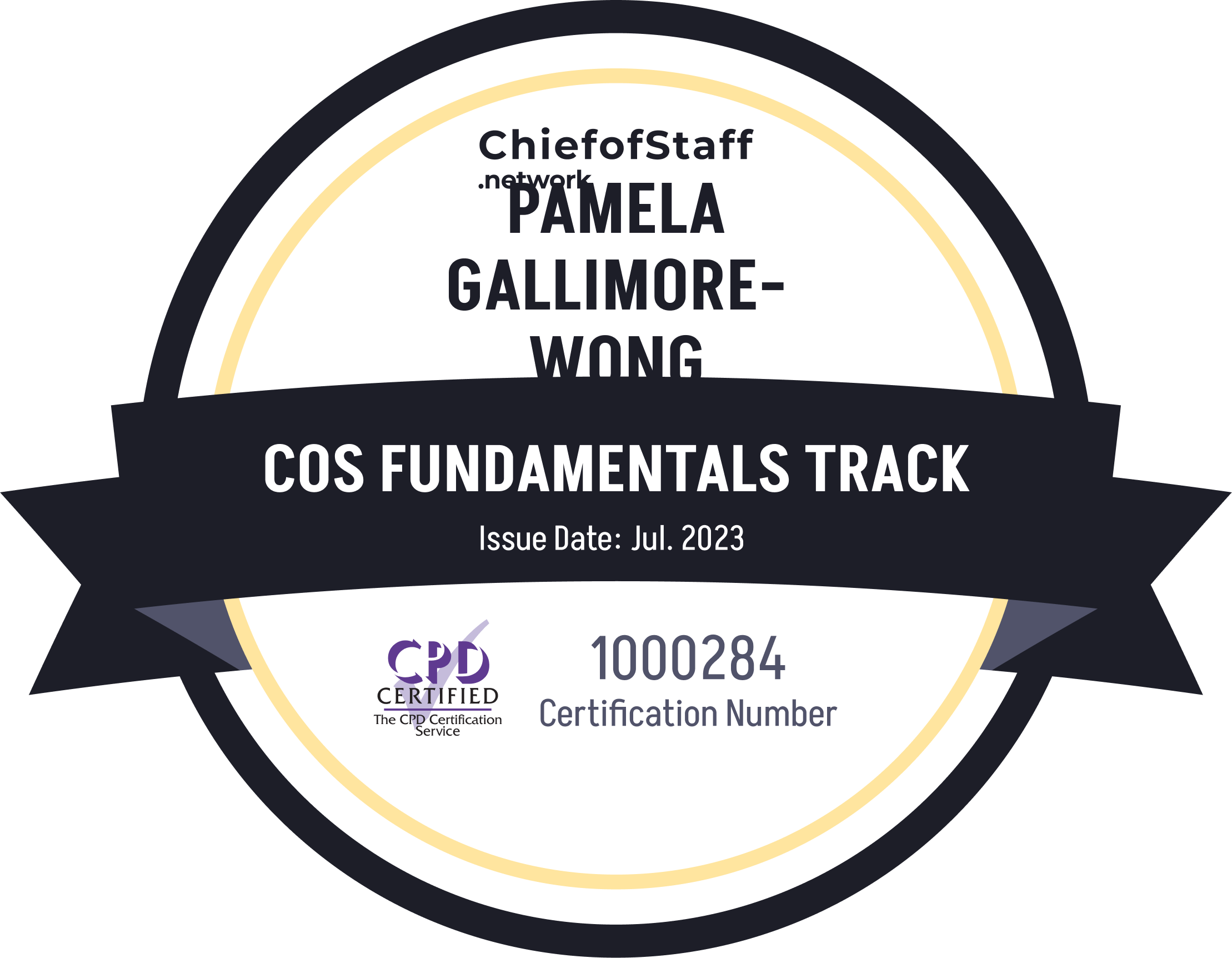 Pamela Gallimore-Wong | Chief of Staff Network Alumni