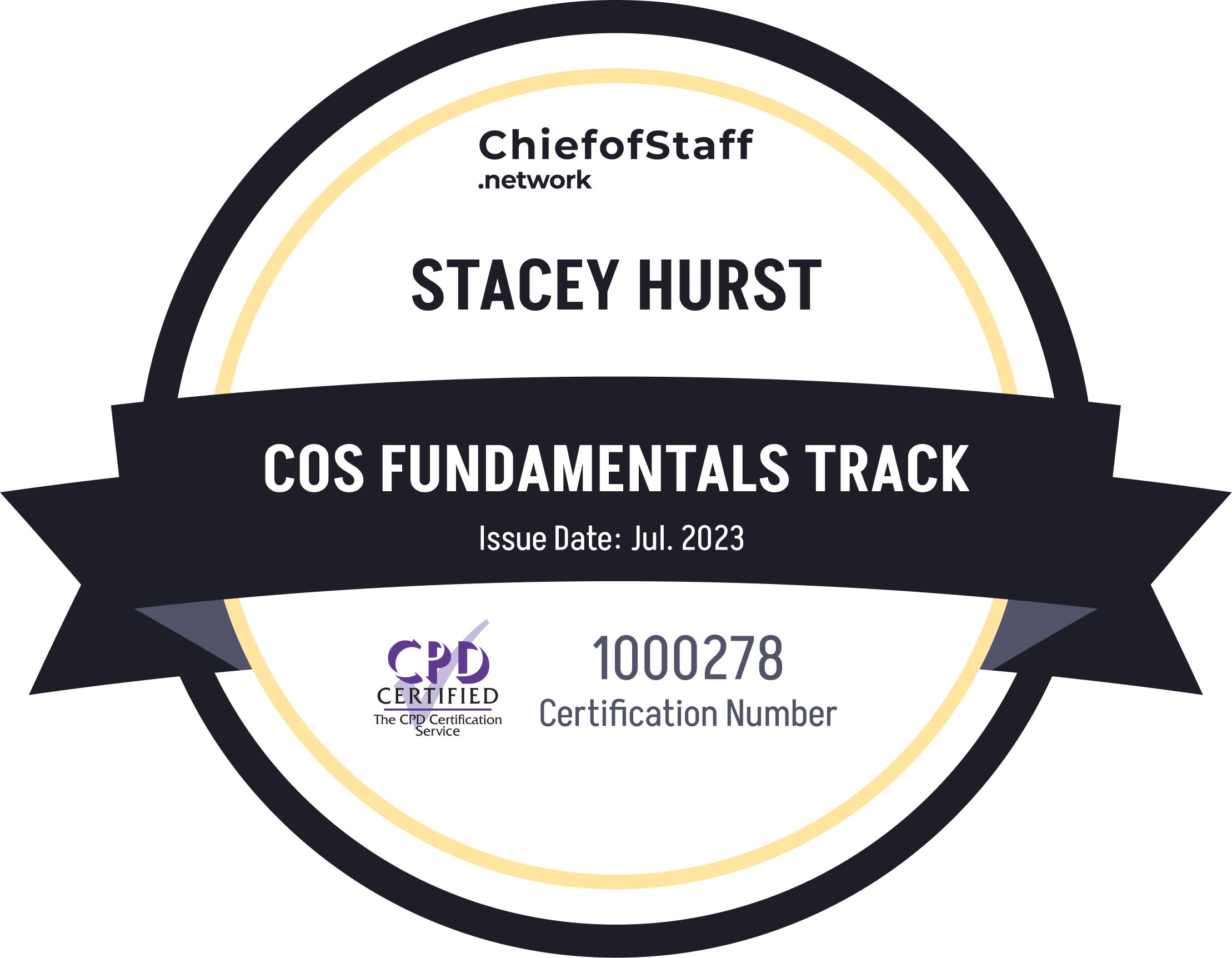 Stacey Hurst | Chief of Staff Network Alumni