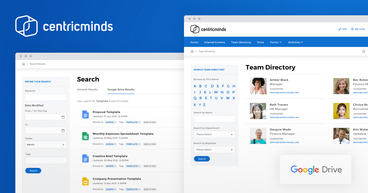 Intranet for Google Workspace | Communication | Intranet | Social ...