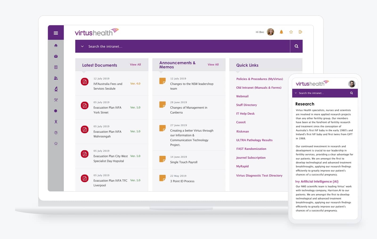 Virtus Health (ASX: VRT) Virtus Health | Use Case | CentricMinds