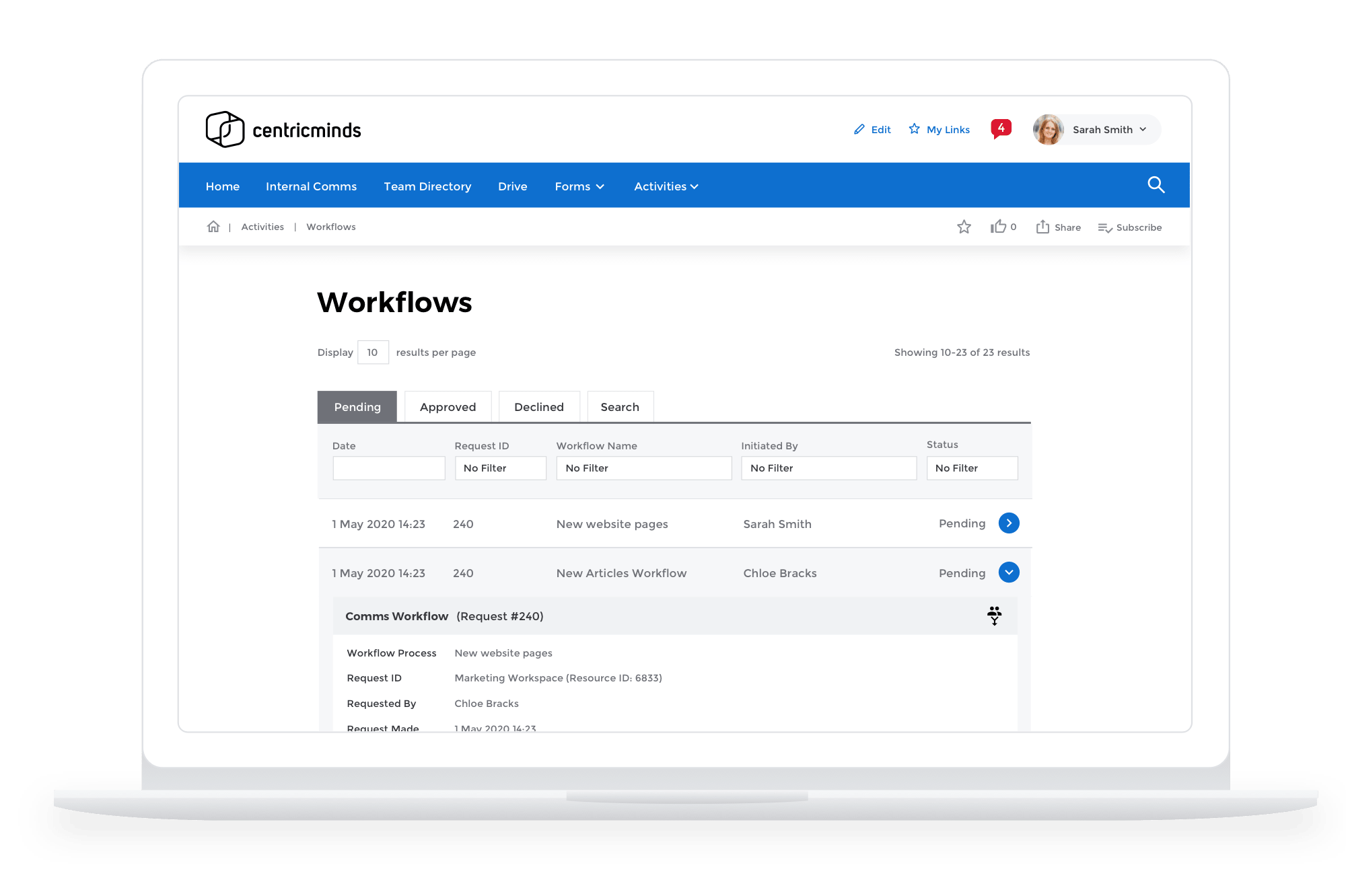 Create a secure client portal to support your customers