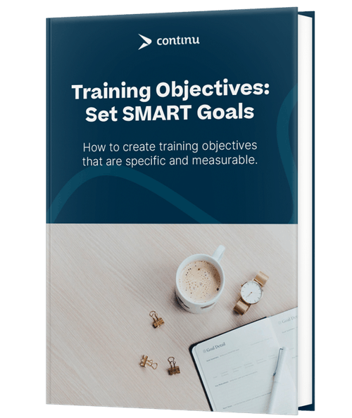 Training Objectives: Set SMART Goals