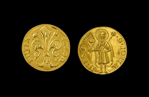 Gold Florin and Florentine Coins | Torrini Jewelry