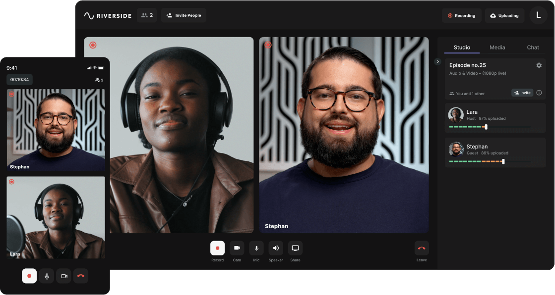 Podcast Sounboard | Easy Live Effects Online - Riverside.fm
