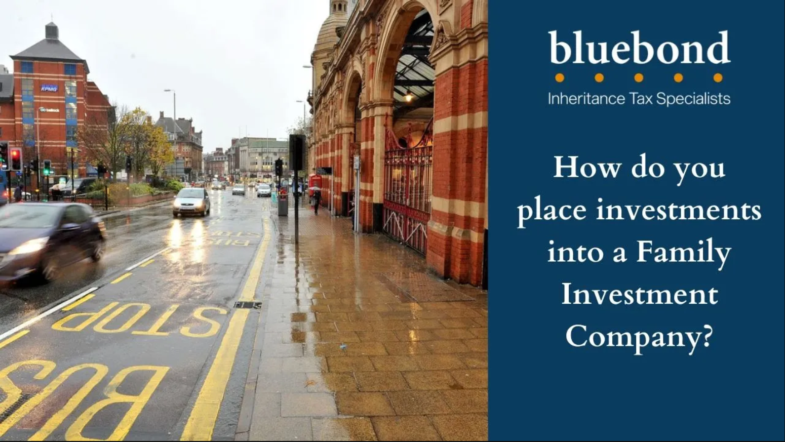 What’s the process of placing assets into a Family Investment Company?