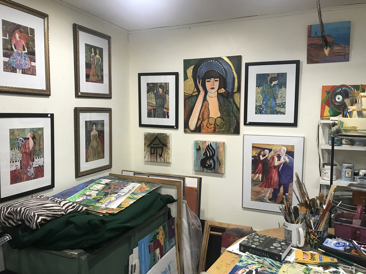 Christine Gilbert – Austin Studio Tour