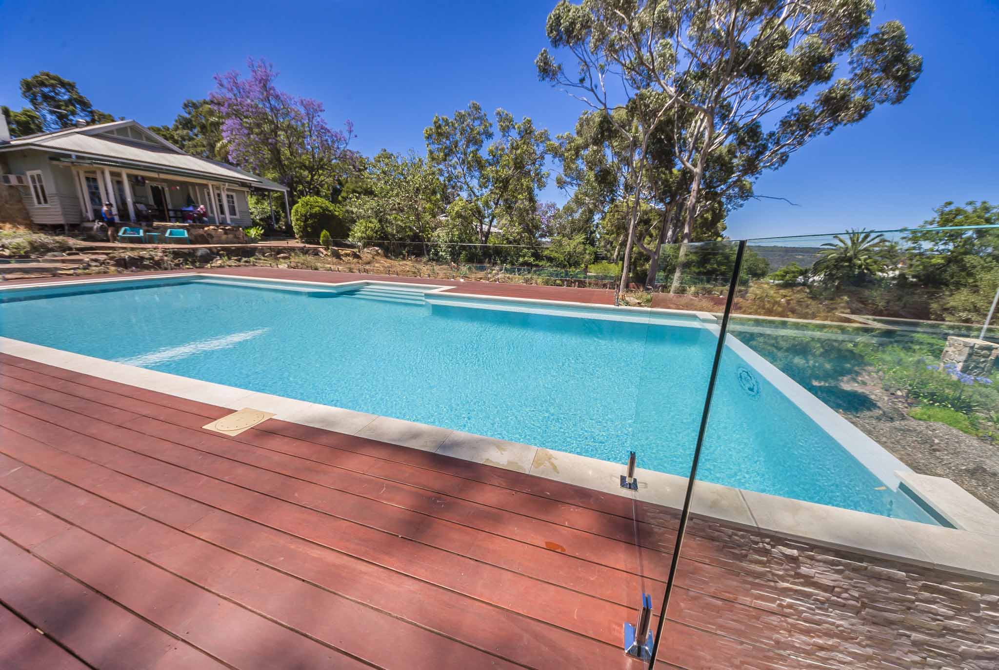 Paul and Penny Young at Darlington WA - Oasis Pools