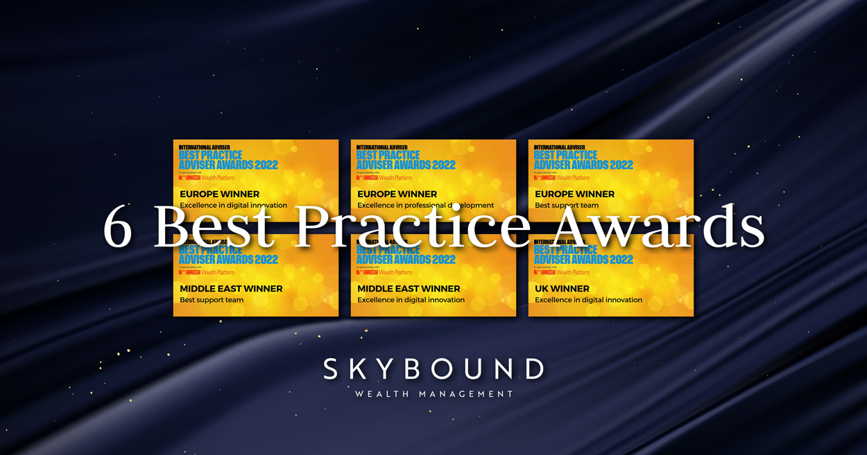 Skybound Wealth Management | Skybound Wealth Scoop Six Best Practice Awards