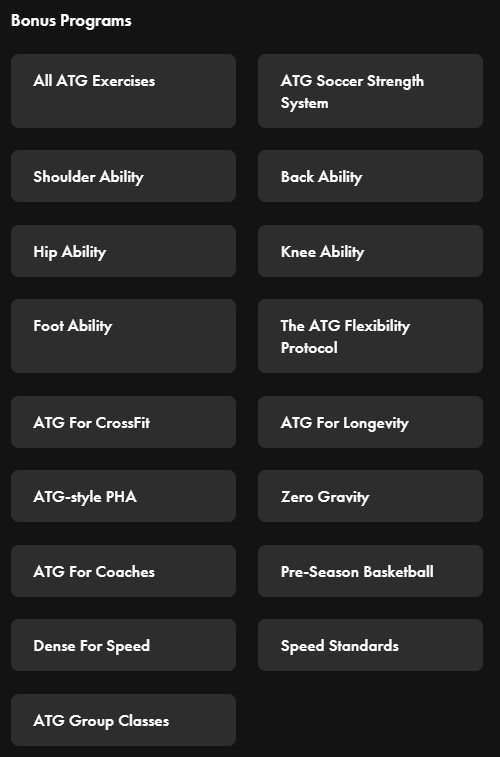 ATG | Personal Training Reinvented