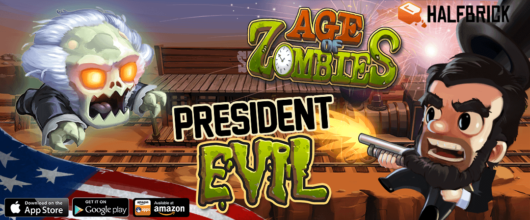 Age of Zombies: President Evil - Out Now! - Halfbrick News