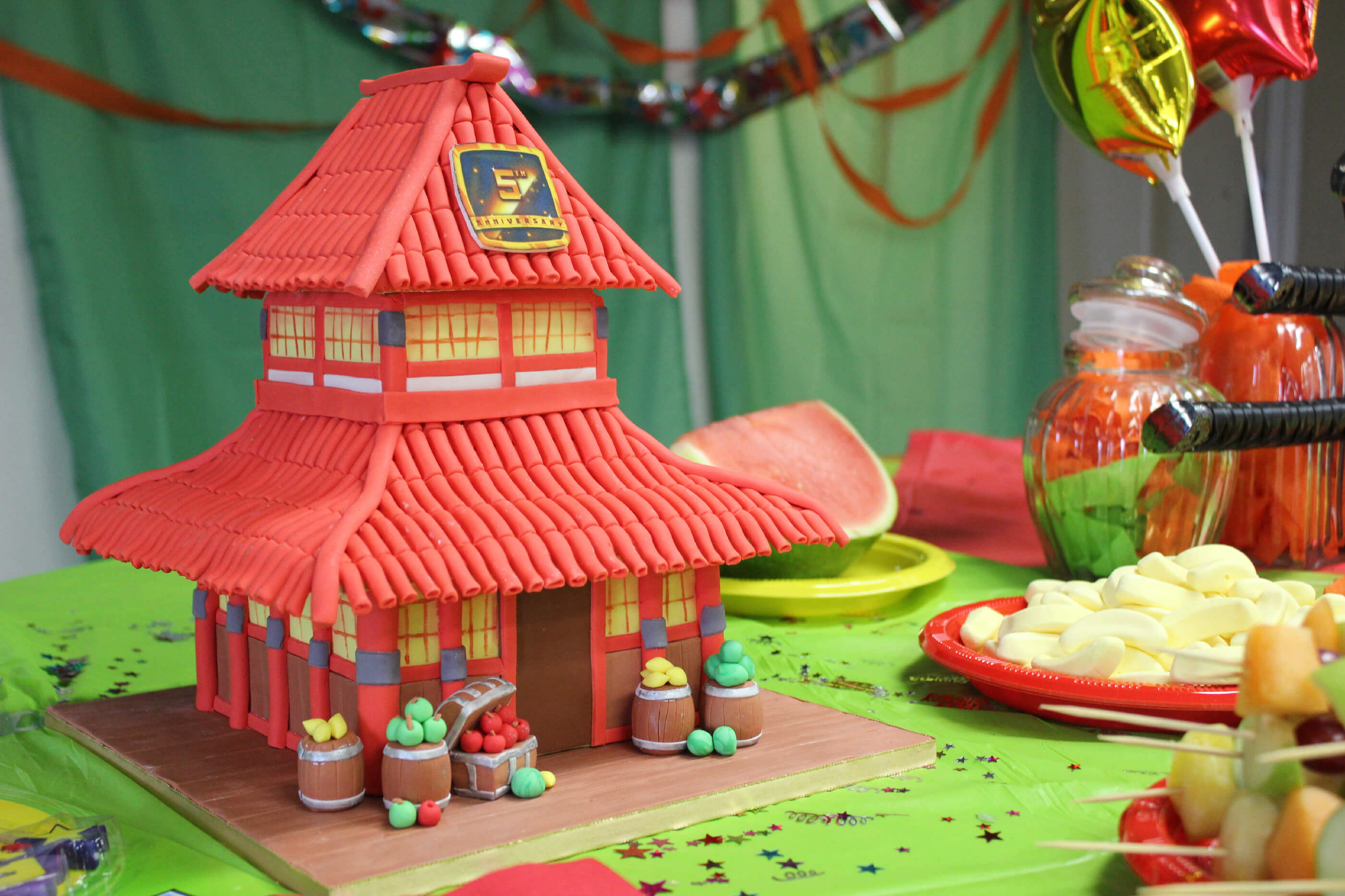 PICS: Fruit Ninja's 5th anniversary birthday cake! - Halfbrick News