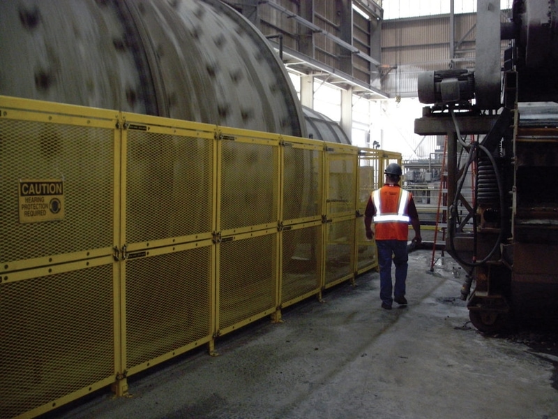 Grinding Mill Barrier Guards | Belt Conveyor Guarding