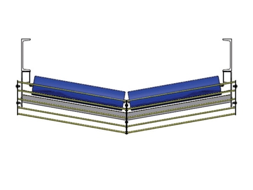 V-Return Idler Baskets | Belt Conveyor Guarding