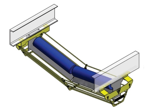V-Return Idler Baskets | Belt Conveyor Guarding