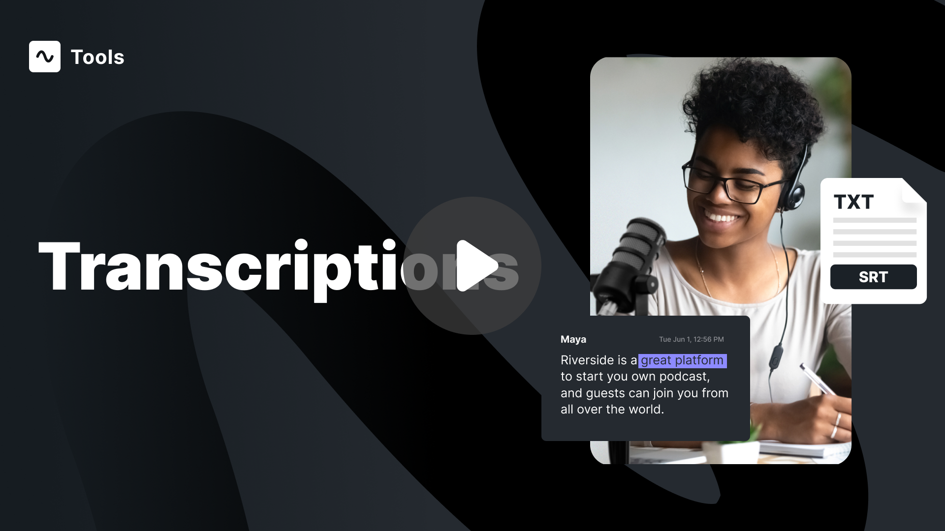 Transcribe Video to Text Online | Instant & Easy - Riverside.fm