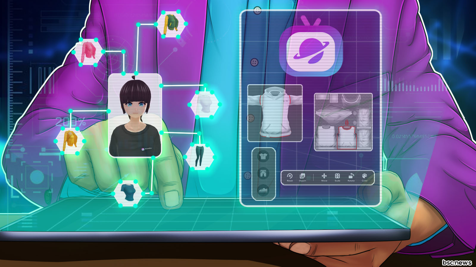 Create and Earn via SecondLive's Avatar Editing Tool