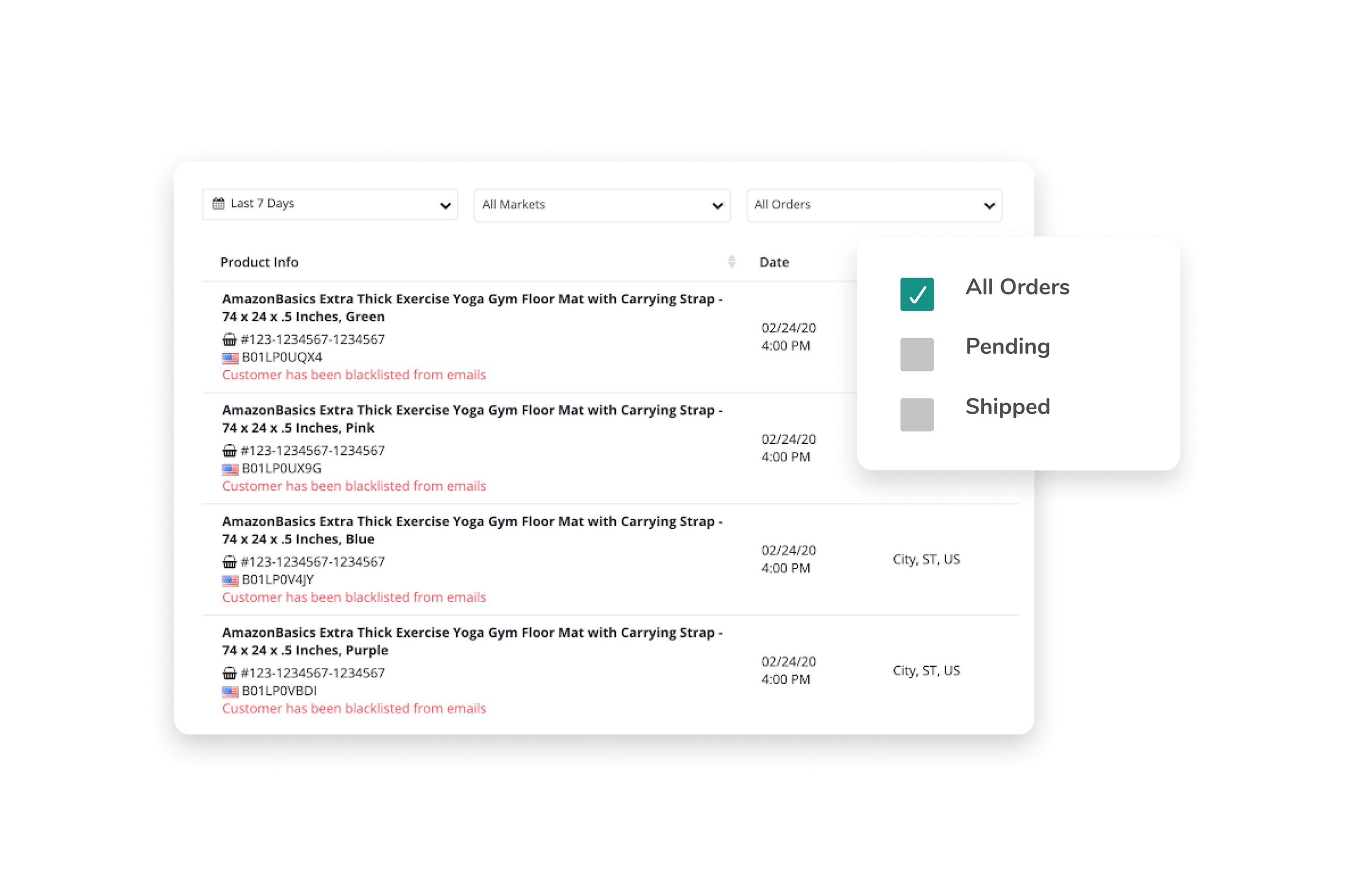 ZonGuru | My Orders | Amazon Order Management Tool