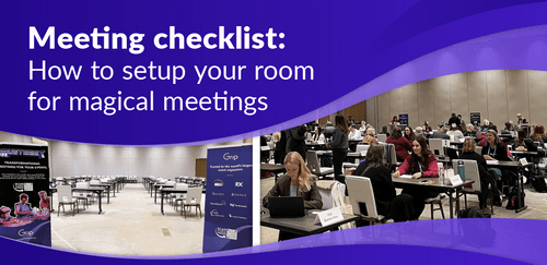 Meeting checklist: How to setup your room for magical meetings - Grip ...