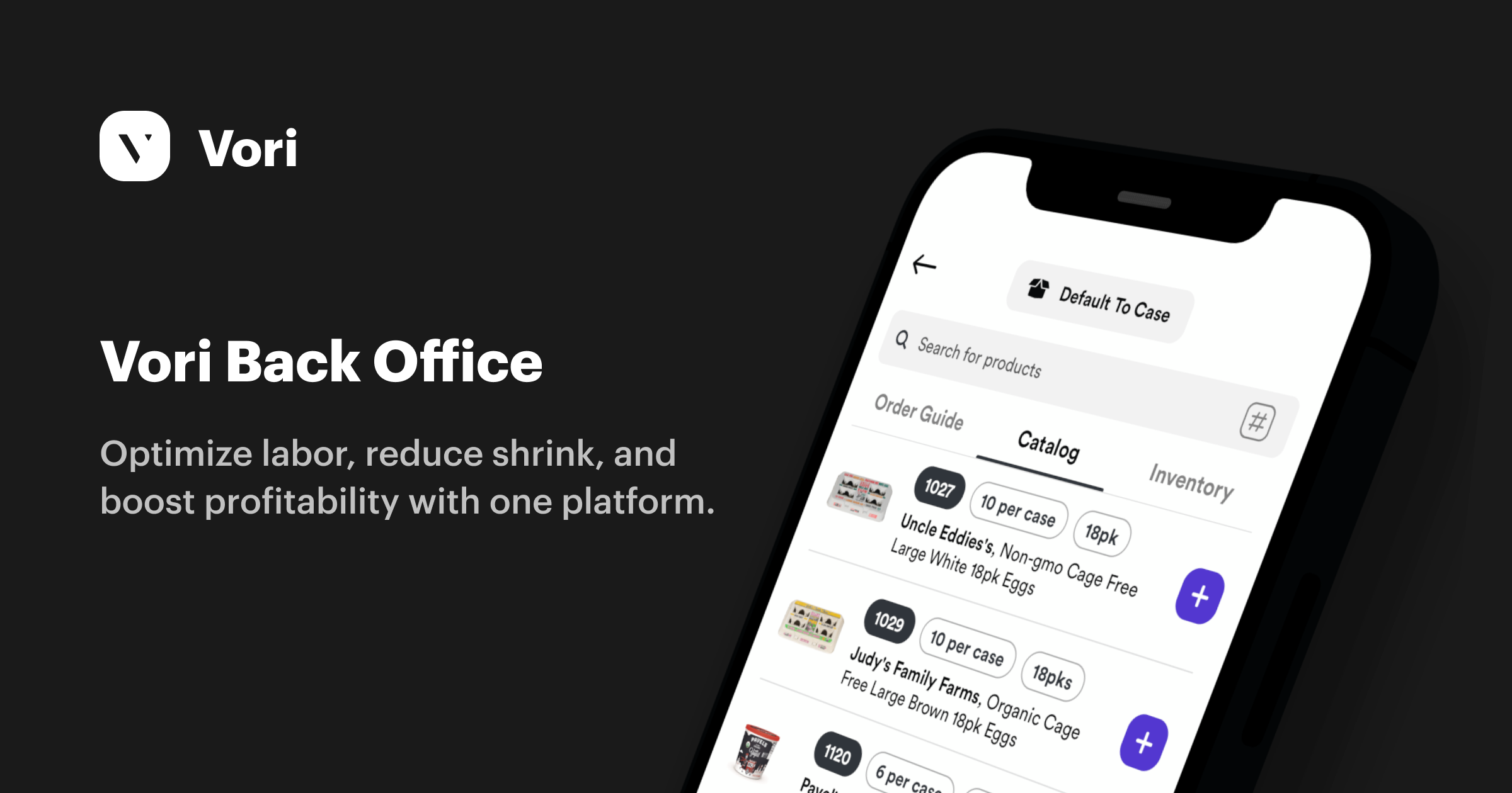 Vori – Order from suppliers with ease
