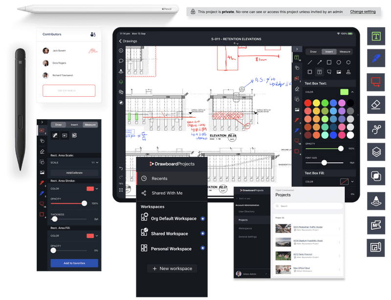 Drawboard - Real-time PDF markup tools.