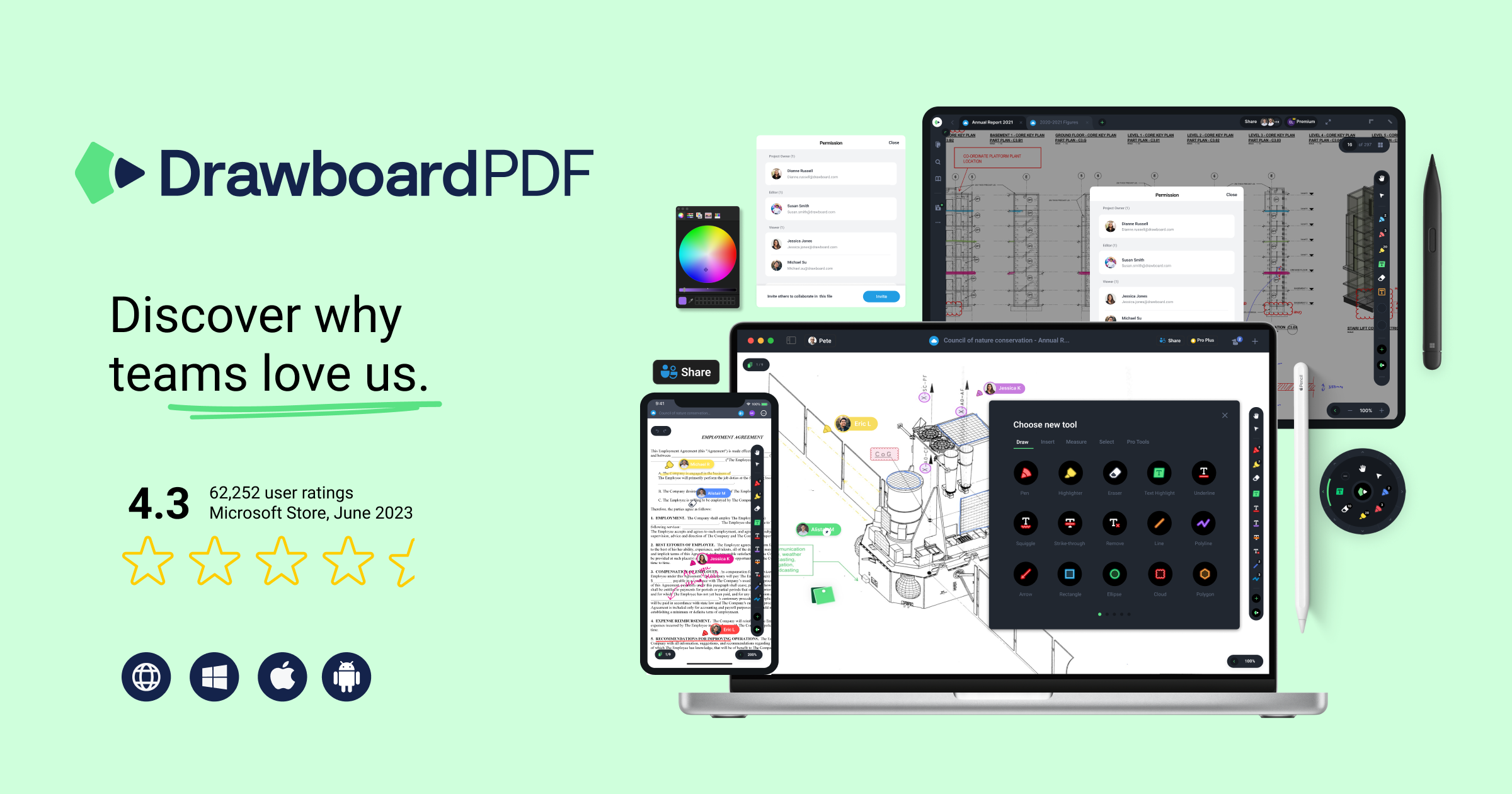 Drawboard PDF - Get a free team trial