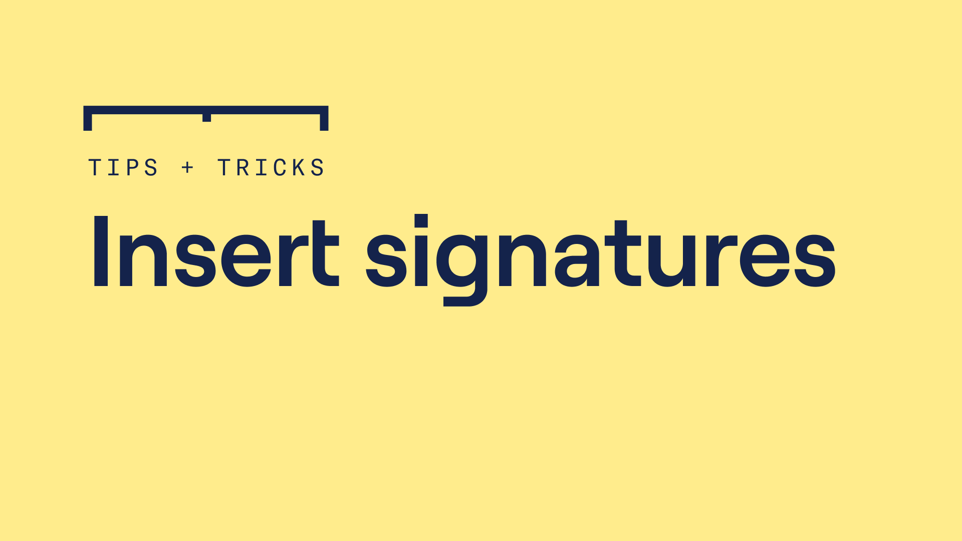 How to insert a signature in PDF | Drawboard